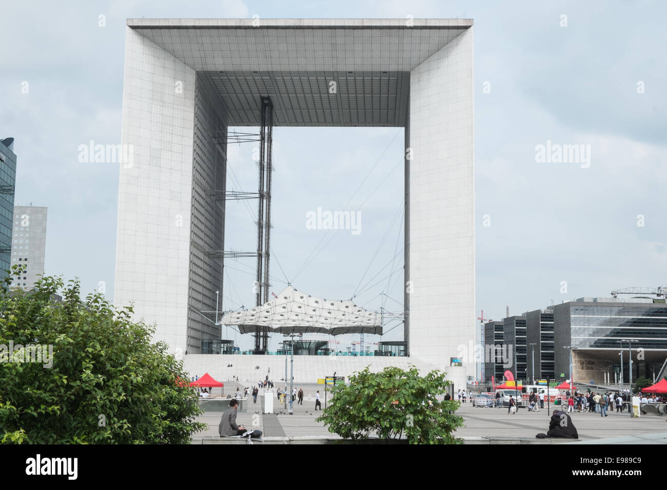 La Defense,Paris,France,French,skyline,modern,architecture,buildings ...