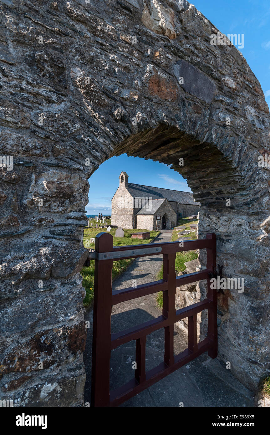 Llanbadrig Church the Church of Saint Patrick Stock Photo - Alamy