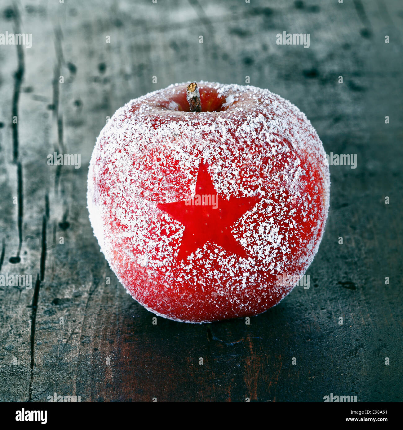 Fresh Christmas Apple Wallpaper