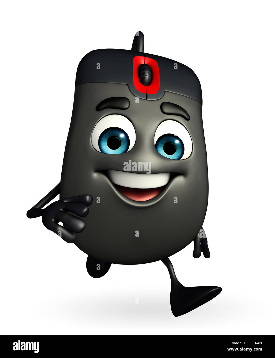 Running computer cartoon character hi-res stock photography and images ...