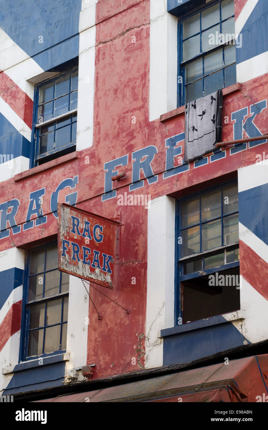Rag Freak shop Brighton Stock Photo - Alamy