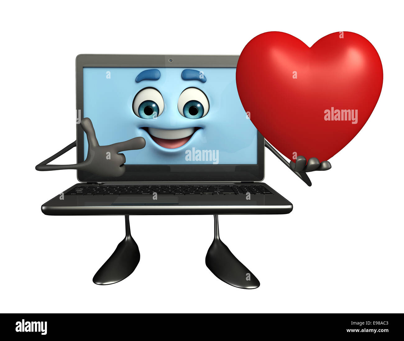 Cartoon silver heart hi-res stock photography and images - Alamy
