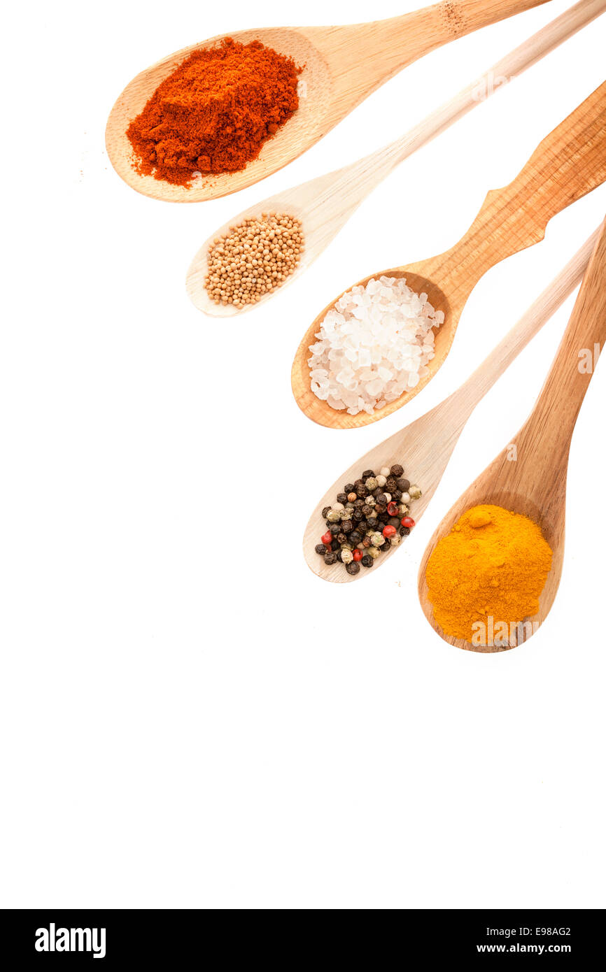 Sizes of spices powder hi-res stock photography and images - Alamy