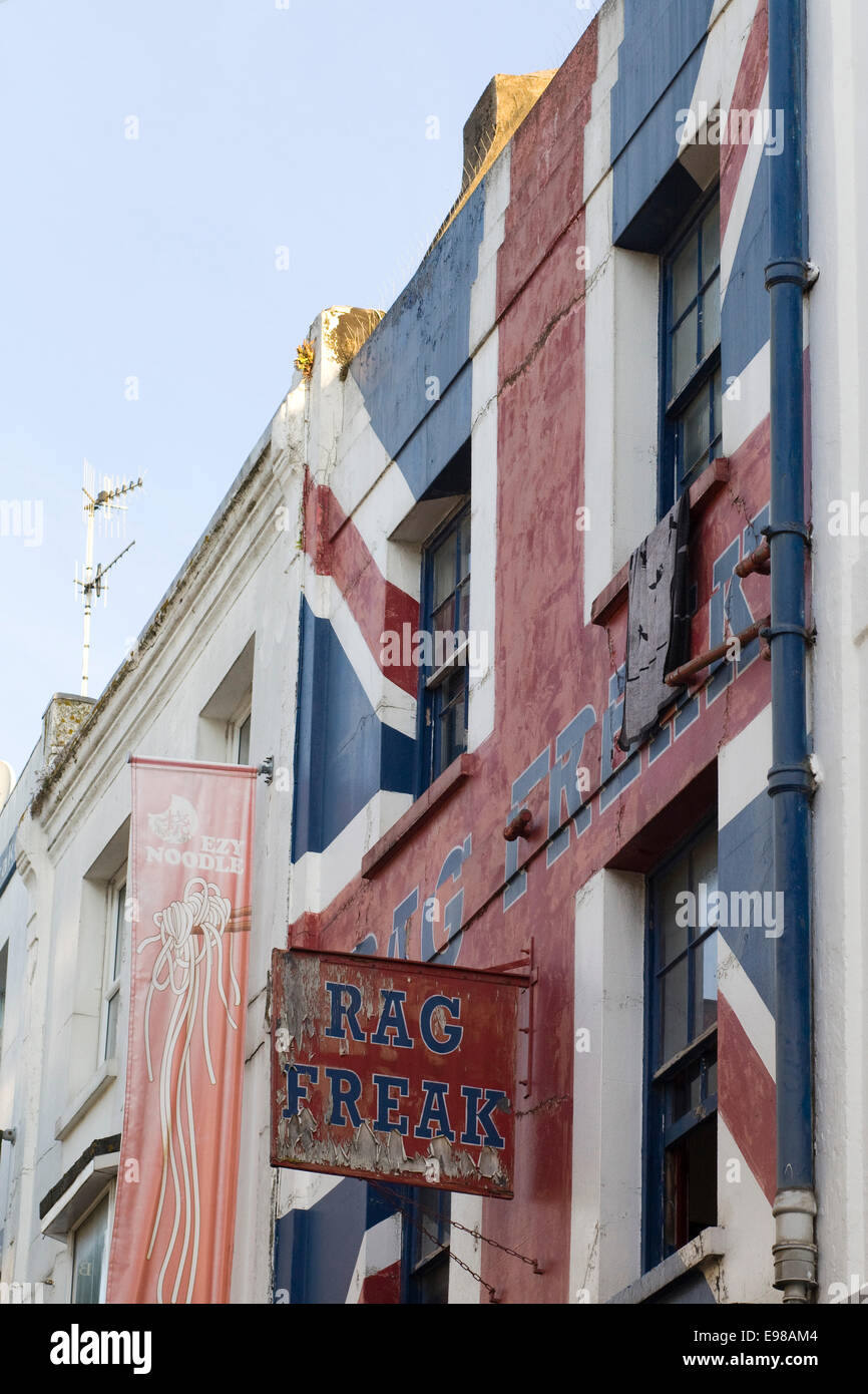 Rag Freak shop Brighton Stock Photo - Alamy