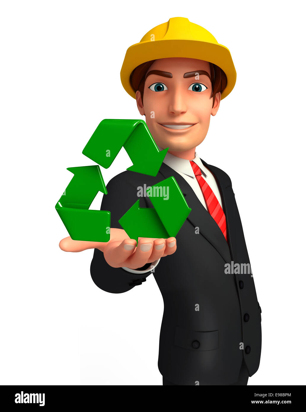 Recycle Man Icon