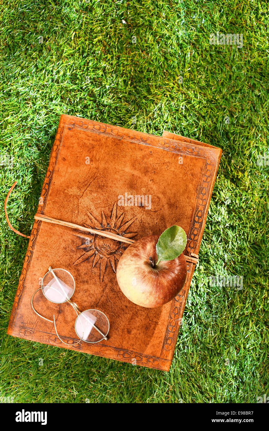 Vintage book pattern hi-res stock photography and images - Alamy