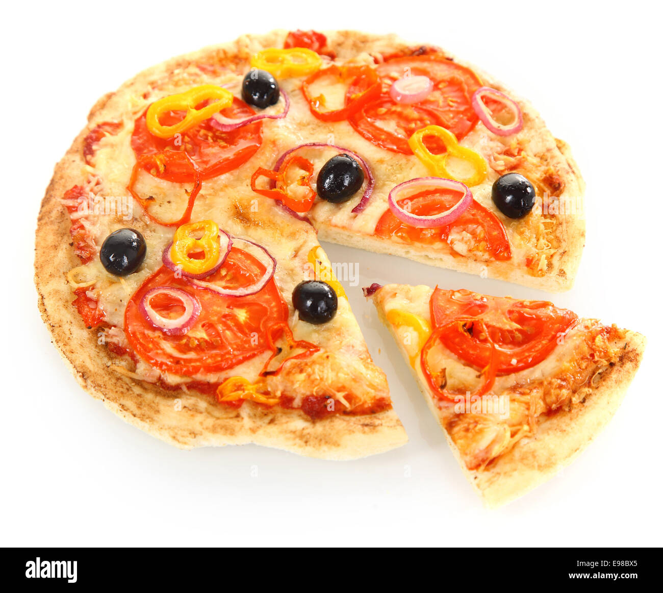 Sliced pizza french fries hi-res stock photography and images - Alamy