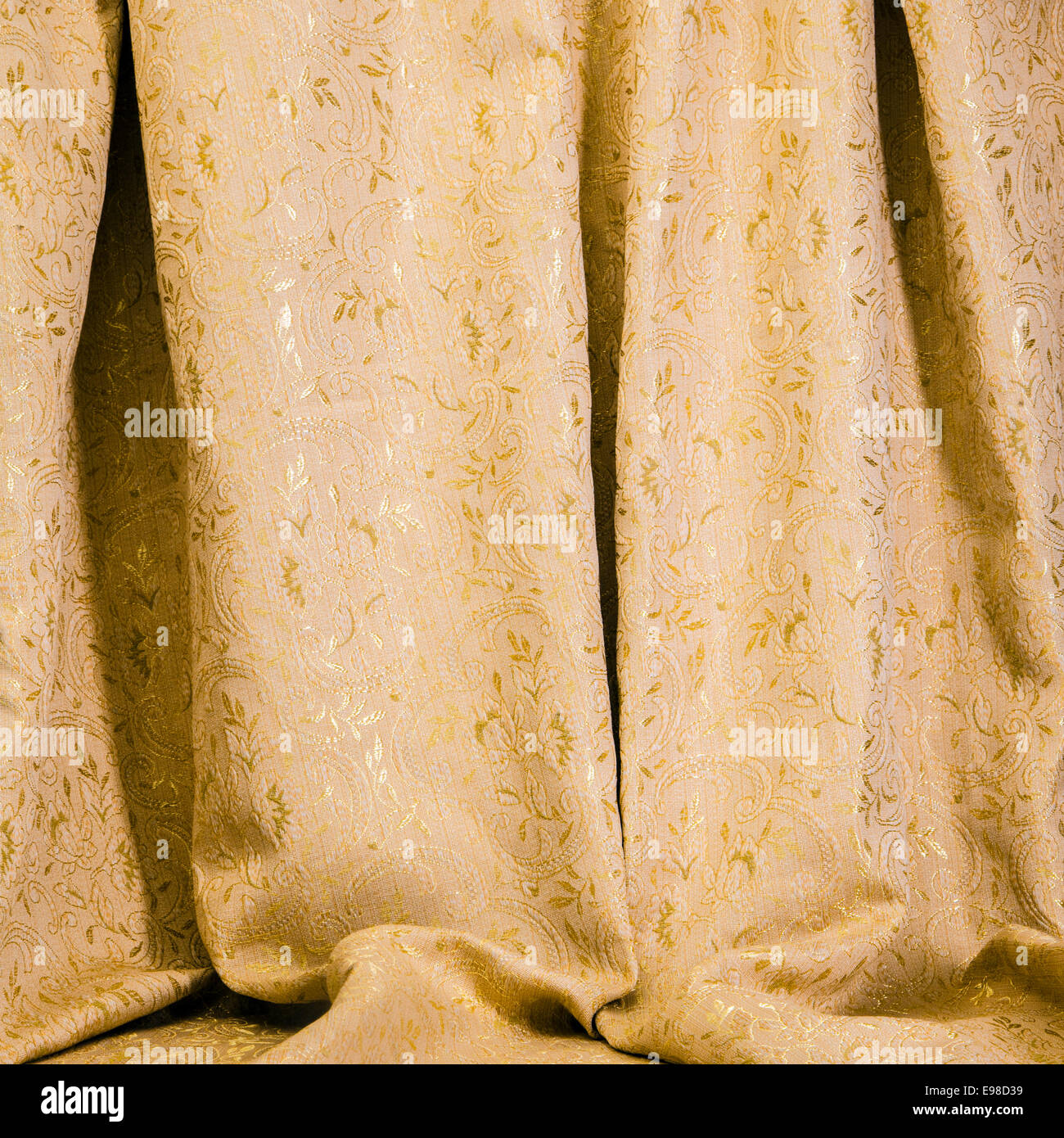 Golden fabric texture High Resolution Stock Photography and Images - Alamy