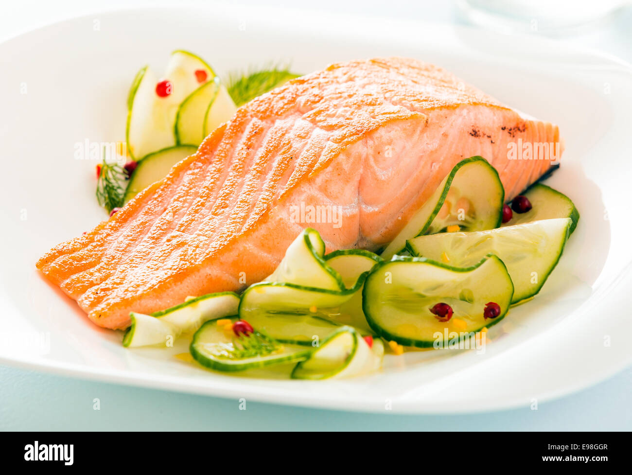 Pink Salmon Fillet Cooked