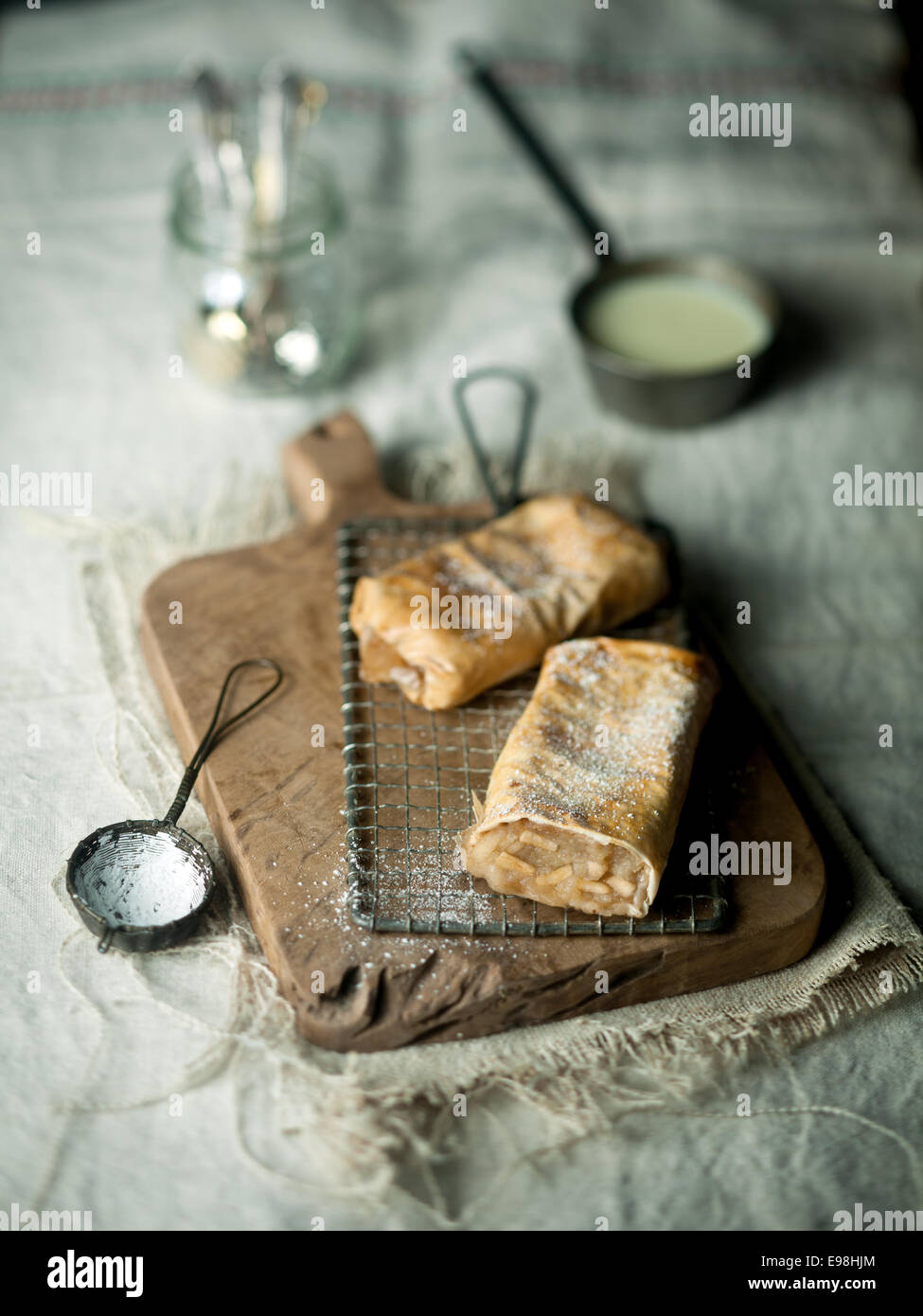 Food potato strudel hi-res stock photography and images - Alamy