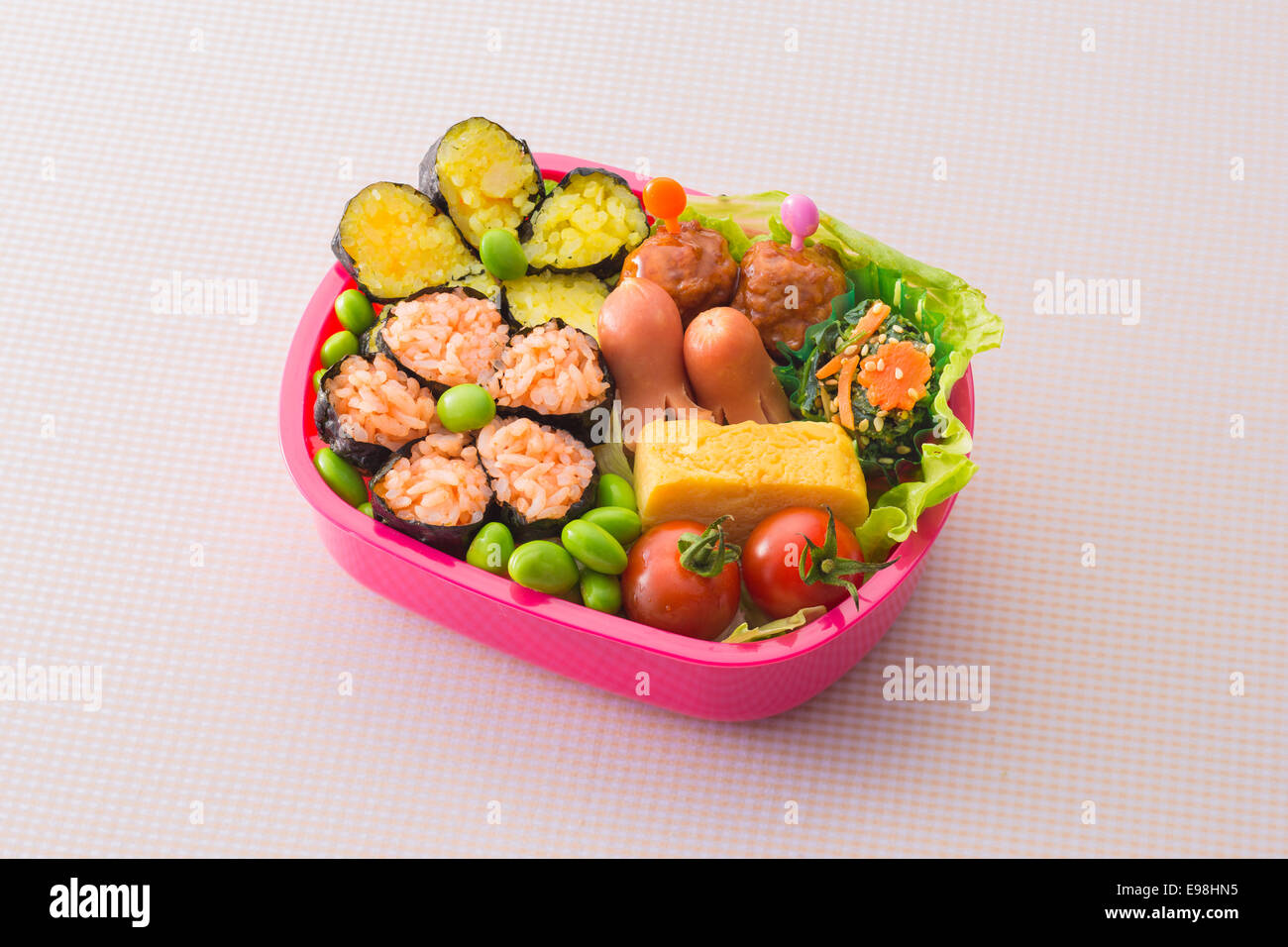 Japanese style bento lunch box Stock Photo - Alamy