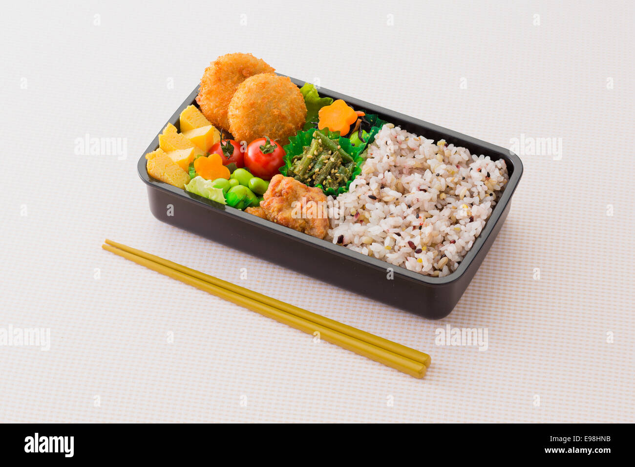 Japanese style bento lunch box Stock Photo - Alamy