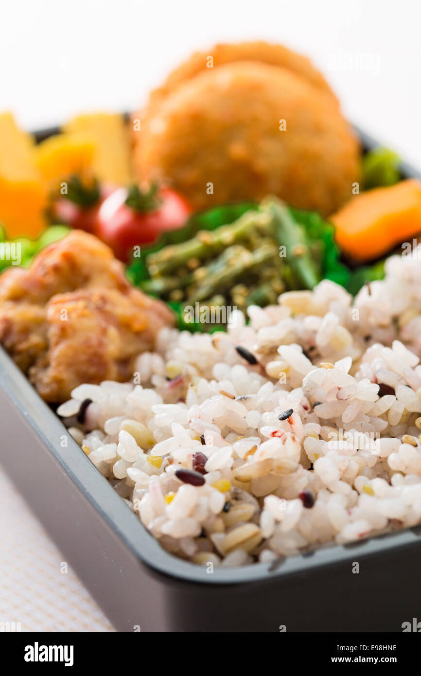 Japanese style bento lunch box Stock Photo - Alamy