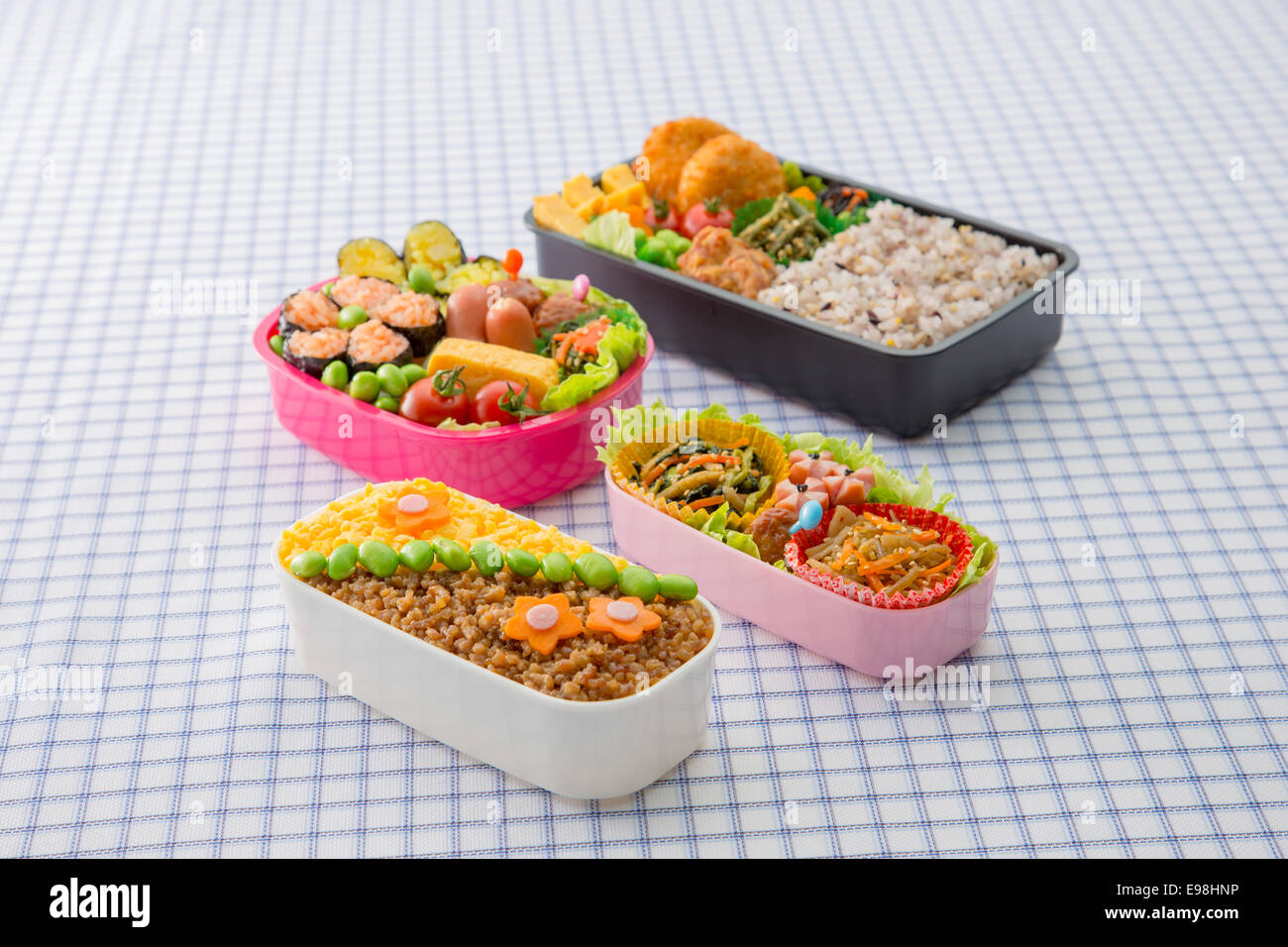 Japanese style bento lunch box Stock Photo - Alamy
