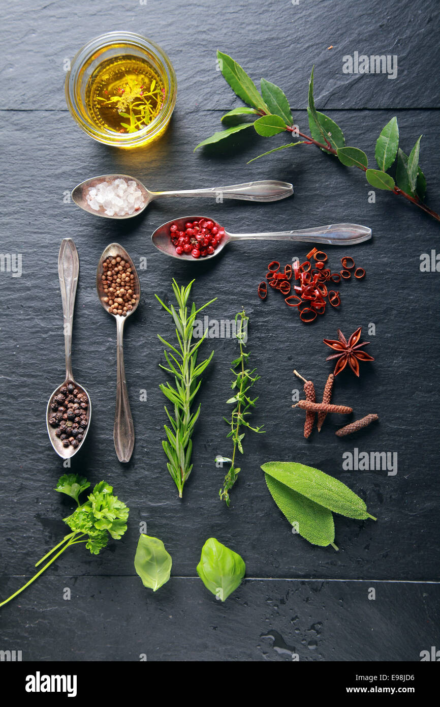 Food elements hi-res stock photography and images - Alamy