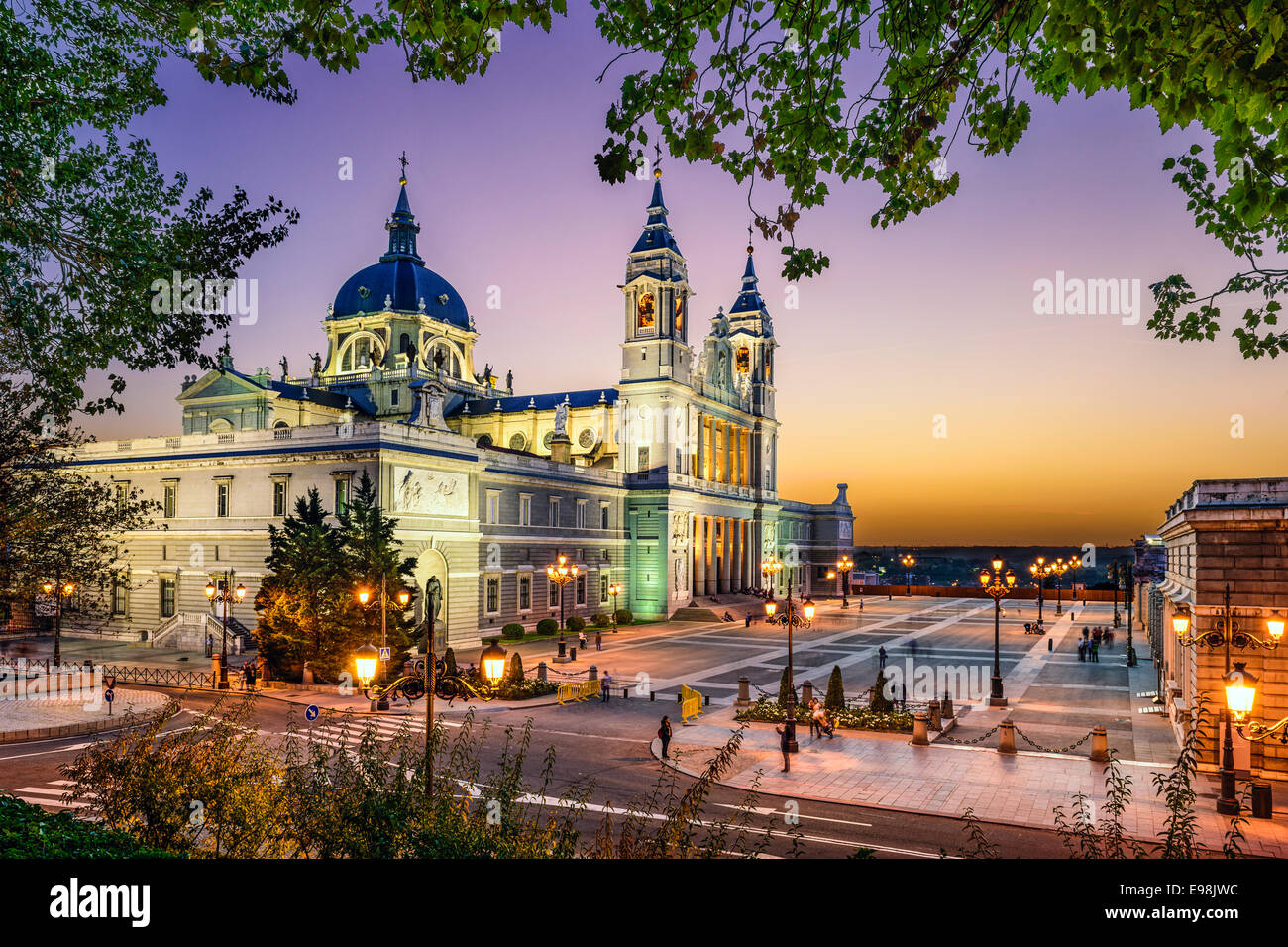 Almudena palace hi-res stock photography and images - Alamy