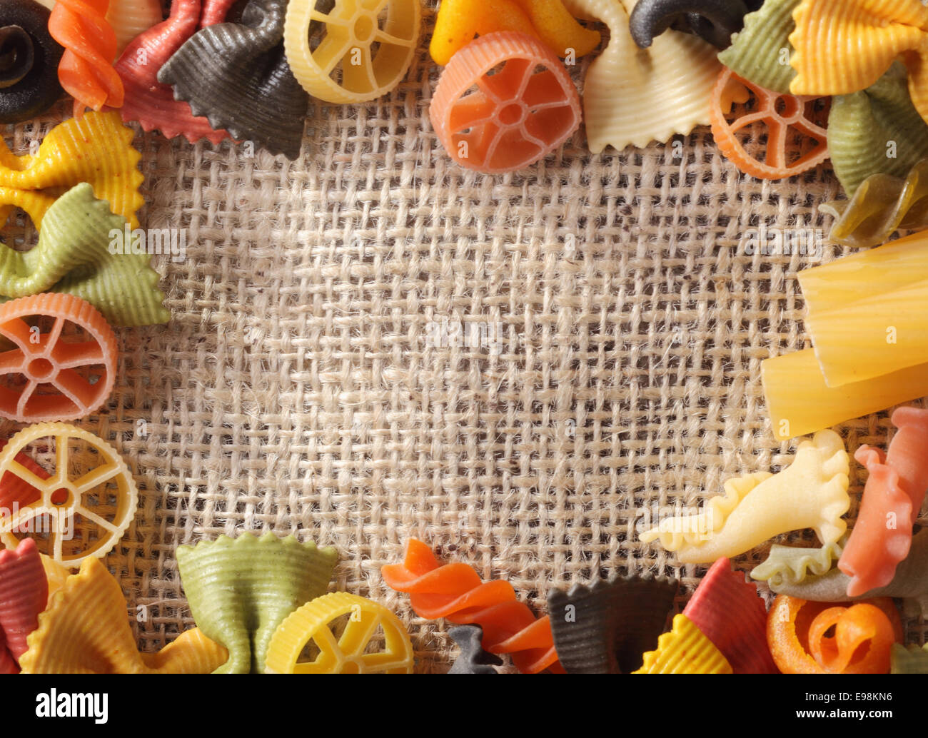 Different pasta shapes hi-res stock photography and images - Alamy