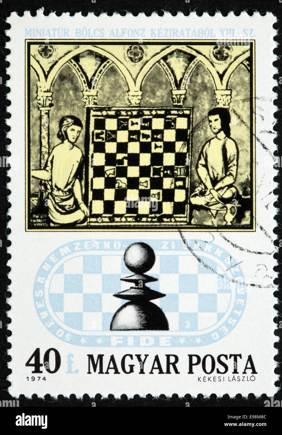 Hungary postage stamp hi-res stock photography and images - Alamy