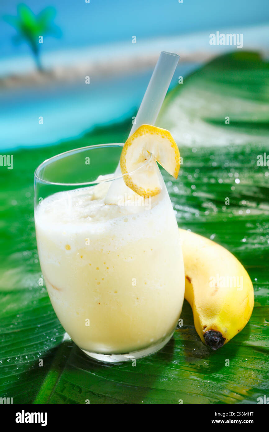 Banana smoothie hi-res stock photography and images - Alamy