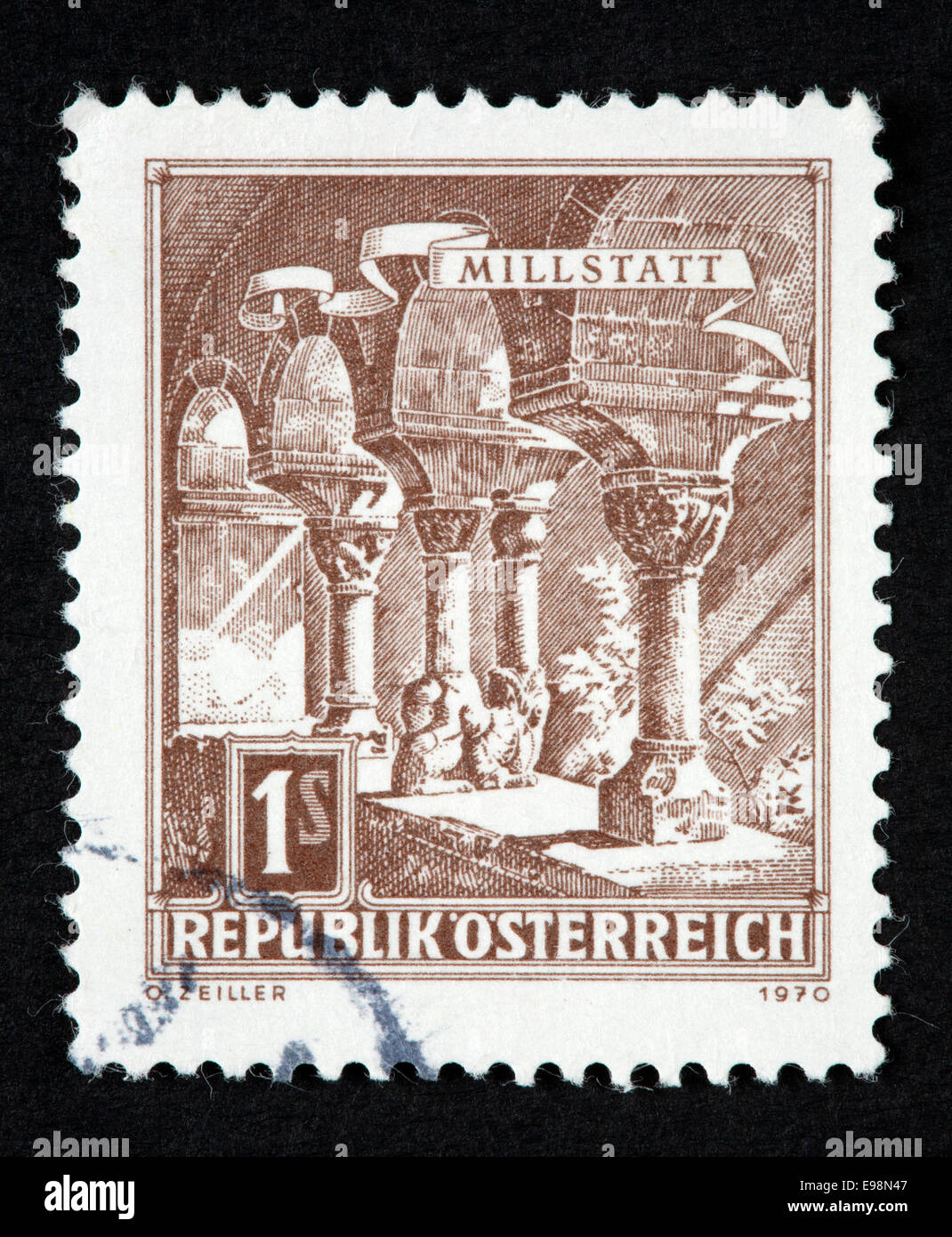 Austrian postage stamp Stock Photo - Alamy