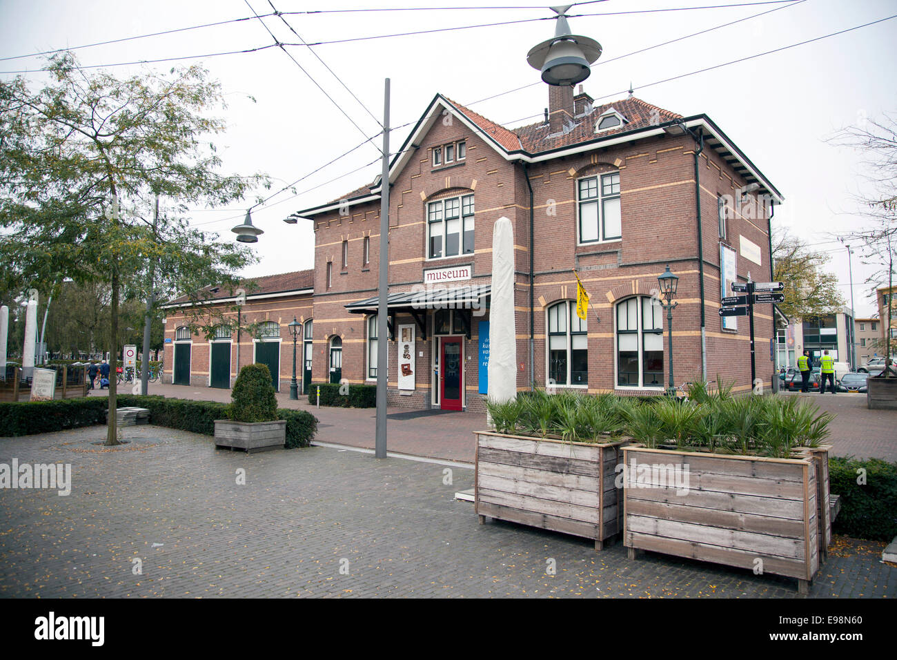 railway station and museum in the dutch town of Ede Stock Photo - Alamy
