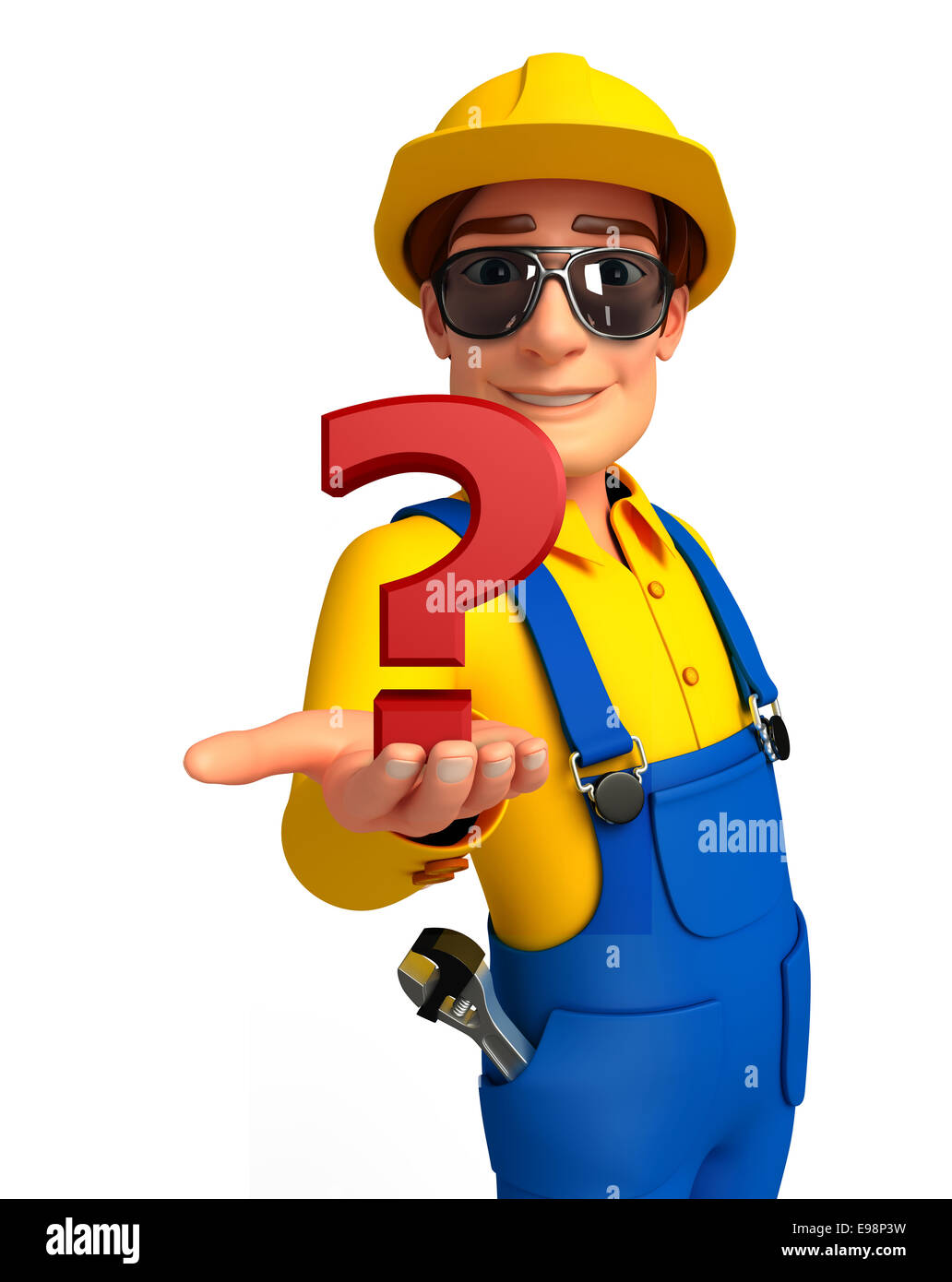 Question mark construction tool metal hi-res stock photography and ...