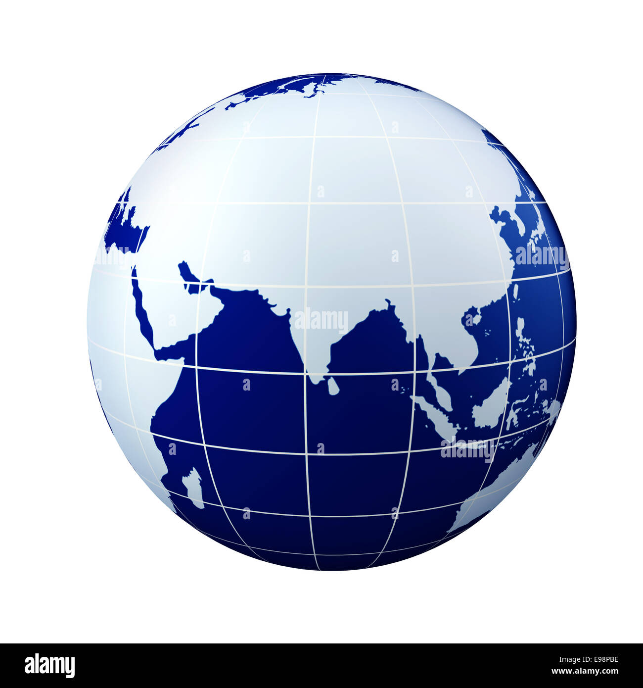 World globe illustration Stock Photo - Alamy