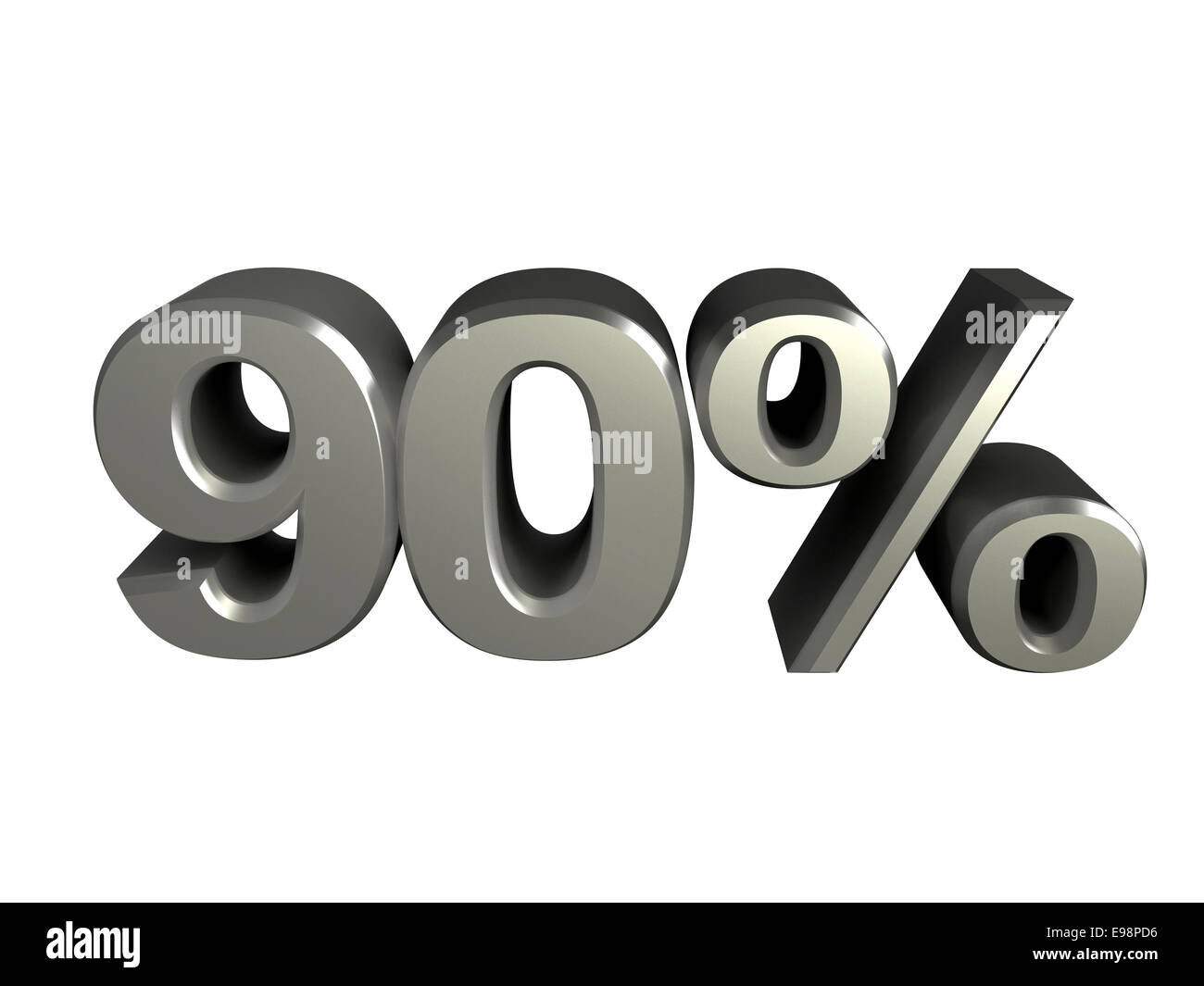 Number 90 Cut Out Stock Images & Pictures - Alamy