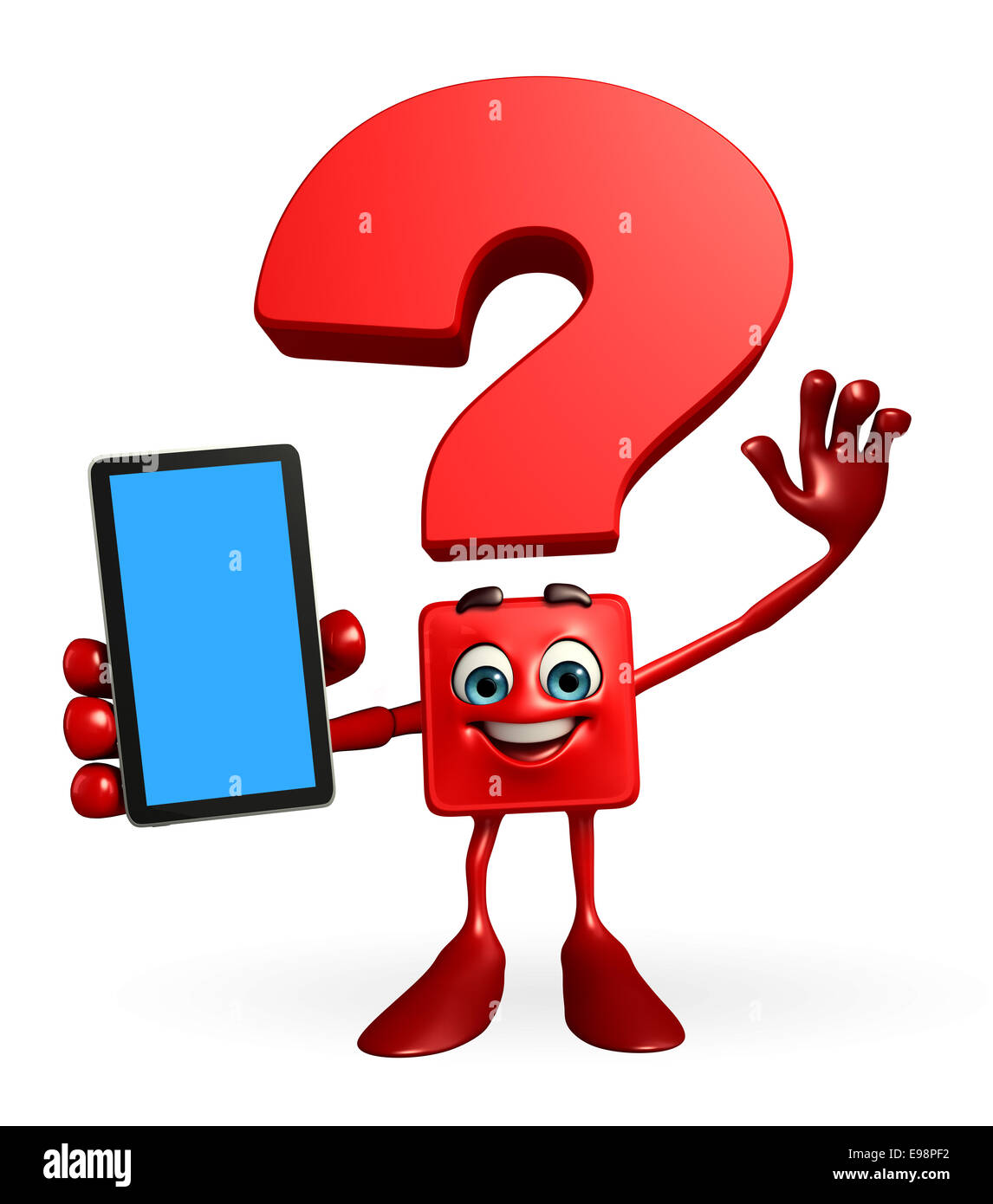 Cartoon character question mark book hi-res stock photography and ...
