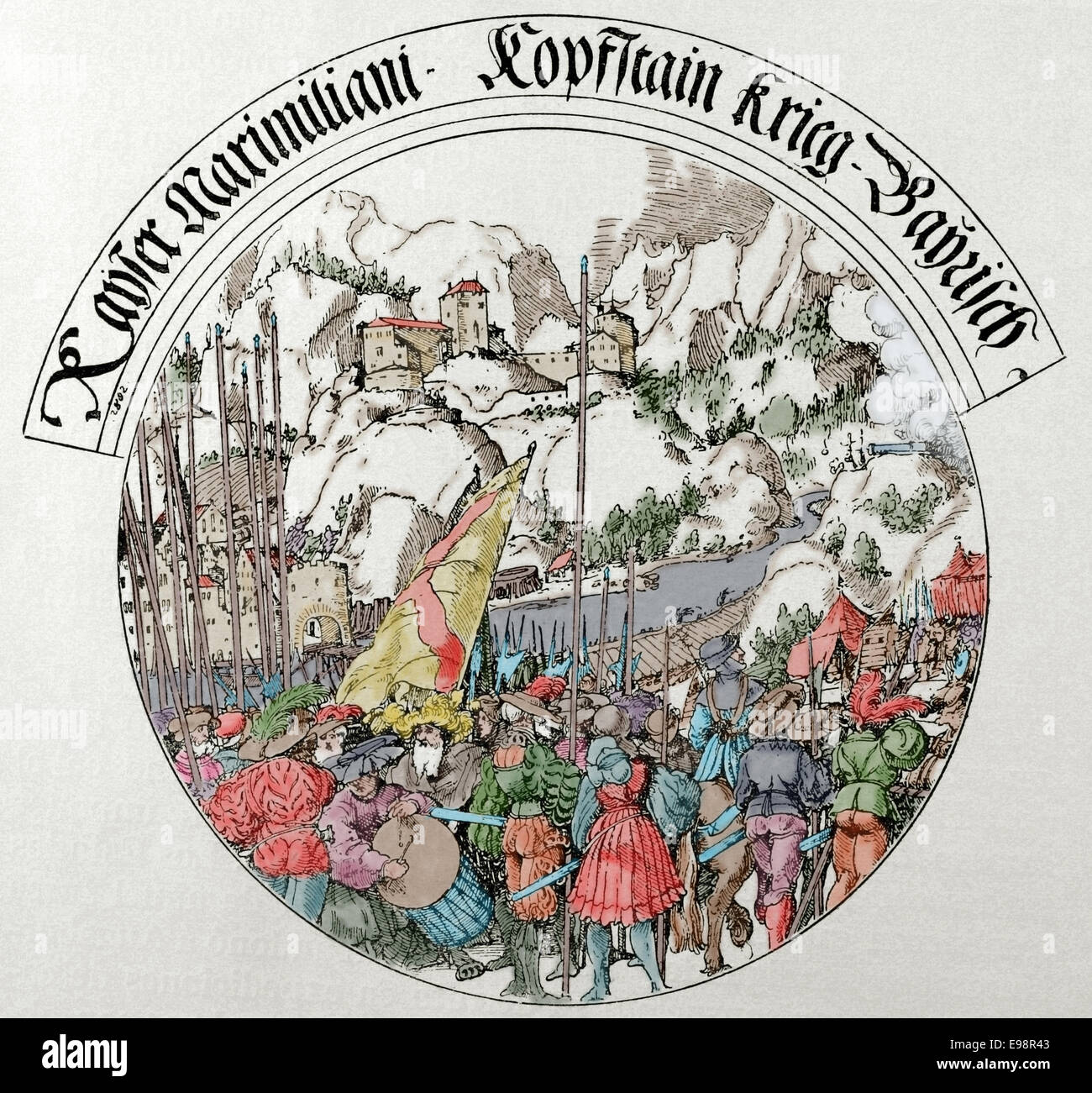 War of the Succession of Landshut (1503-1505). Maximilian I (1459-1519 ...