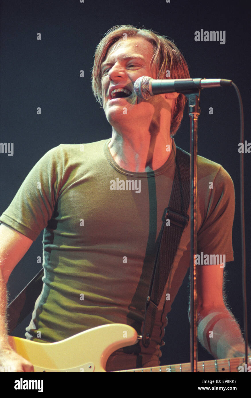 Canadian Bryan Adams in concert at Glasgow SECC, in Glasgow, Scotland ...