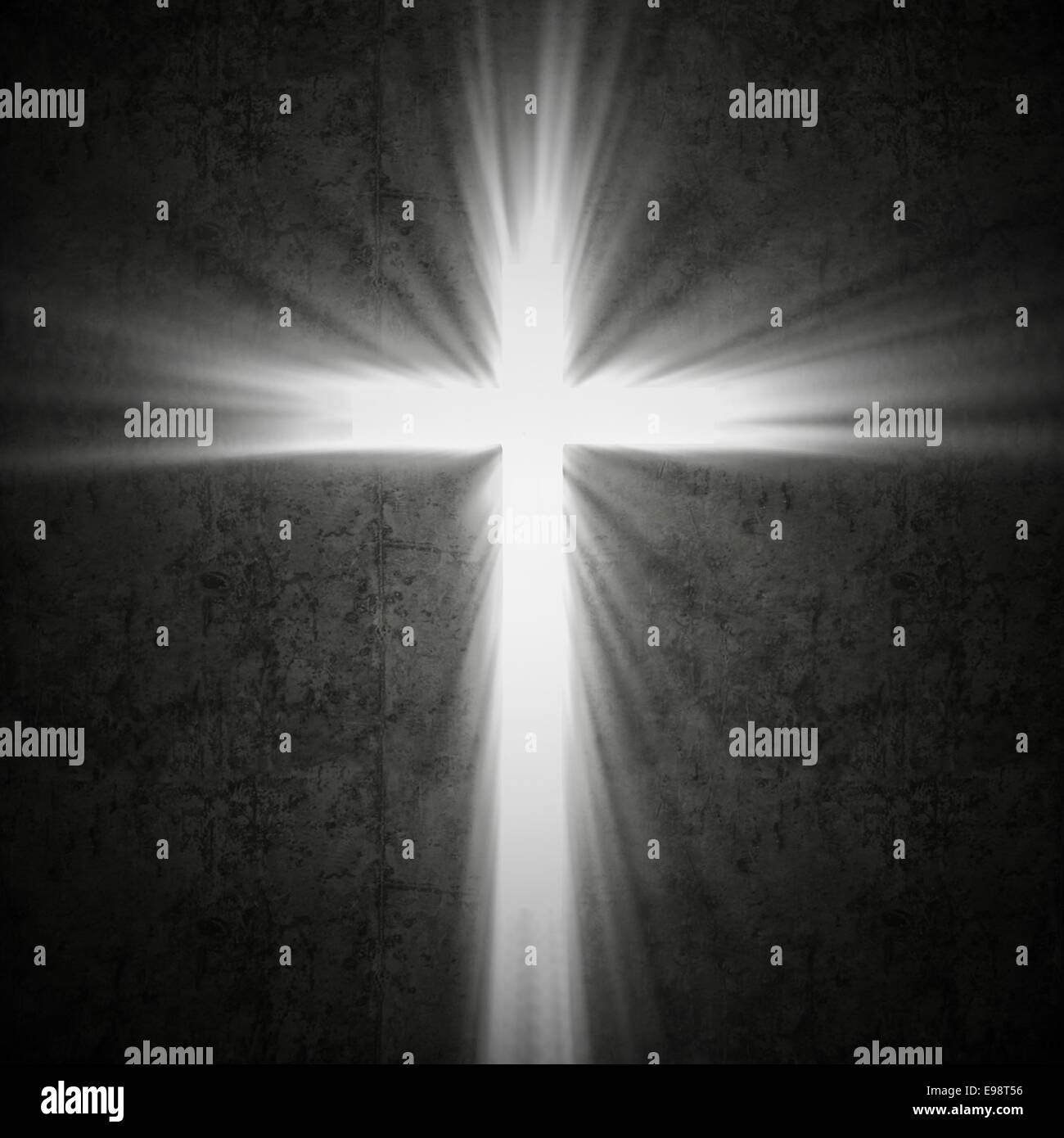 3d image of cross light Stock Photo - Alamy