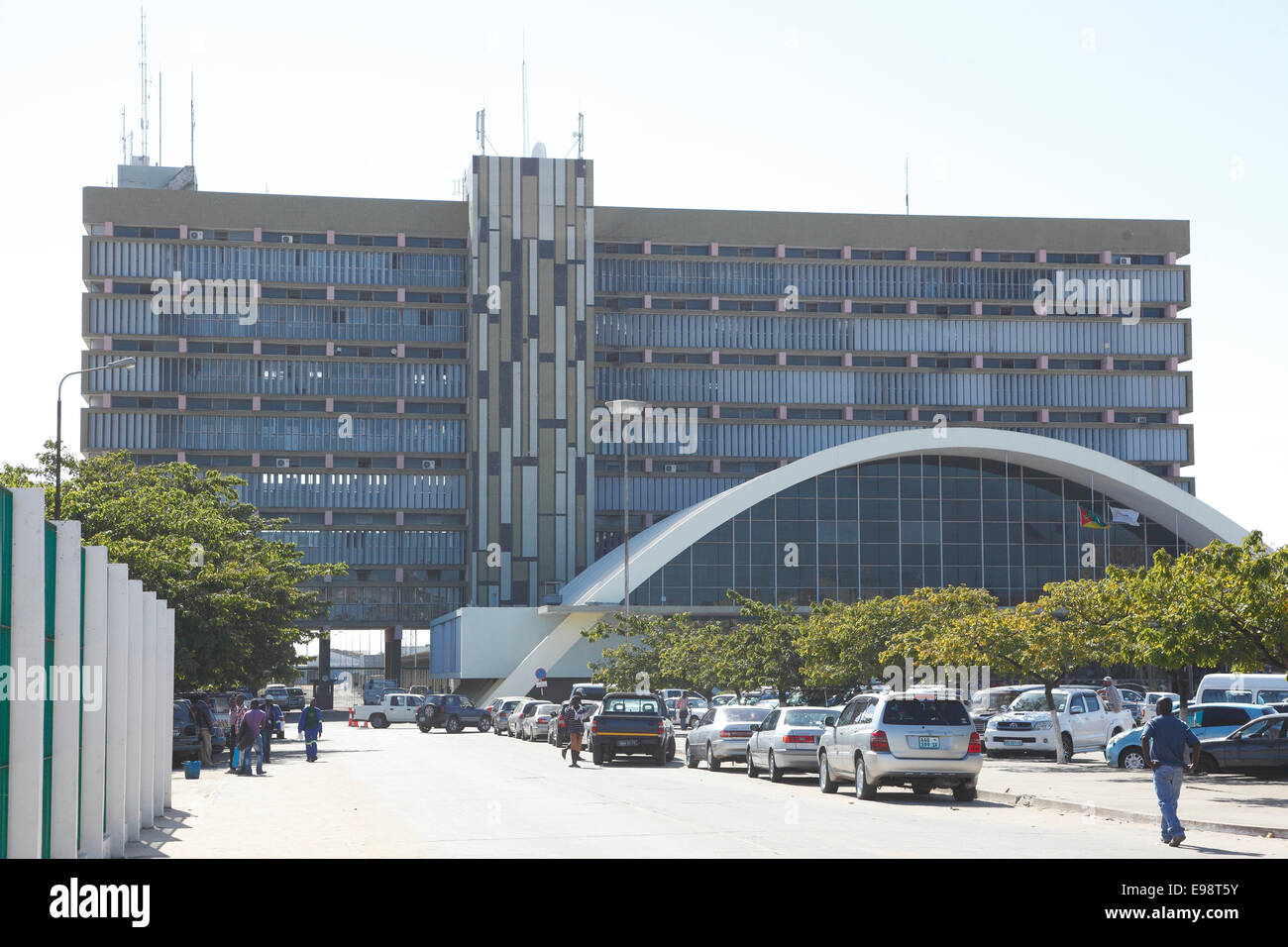 Colonial Architecture Beira Mozambique High Resolution Stock ...