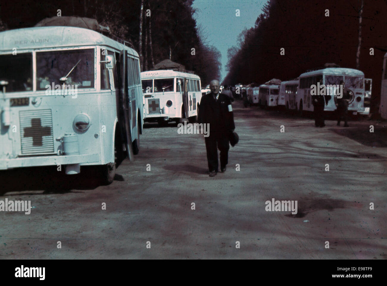 The white buses hi-res stock photography and images - Alamy