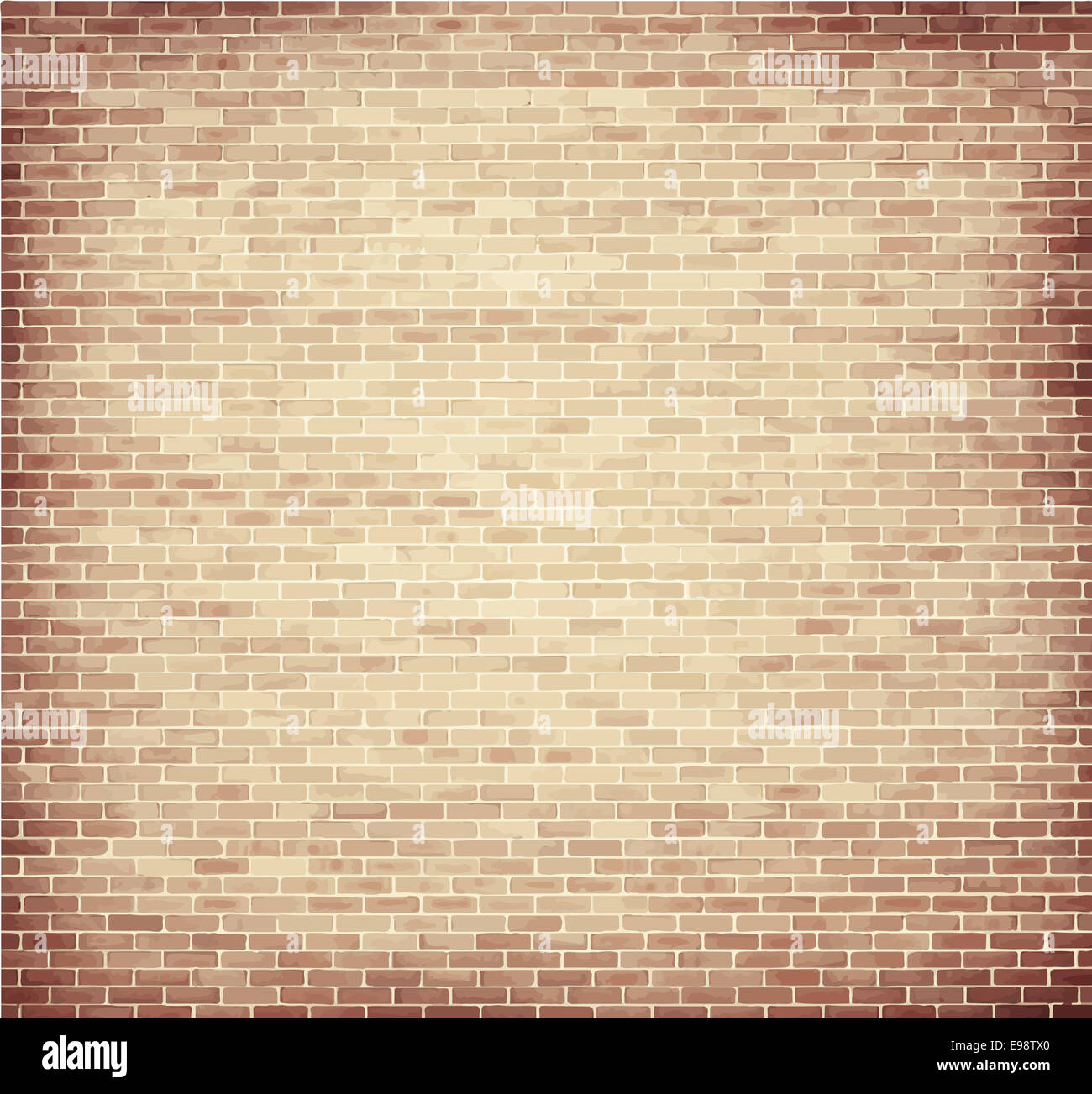 Light brown brick wall texture Stock Photo - Alamy