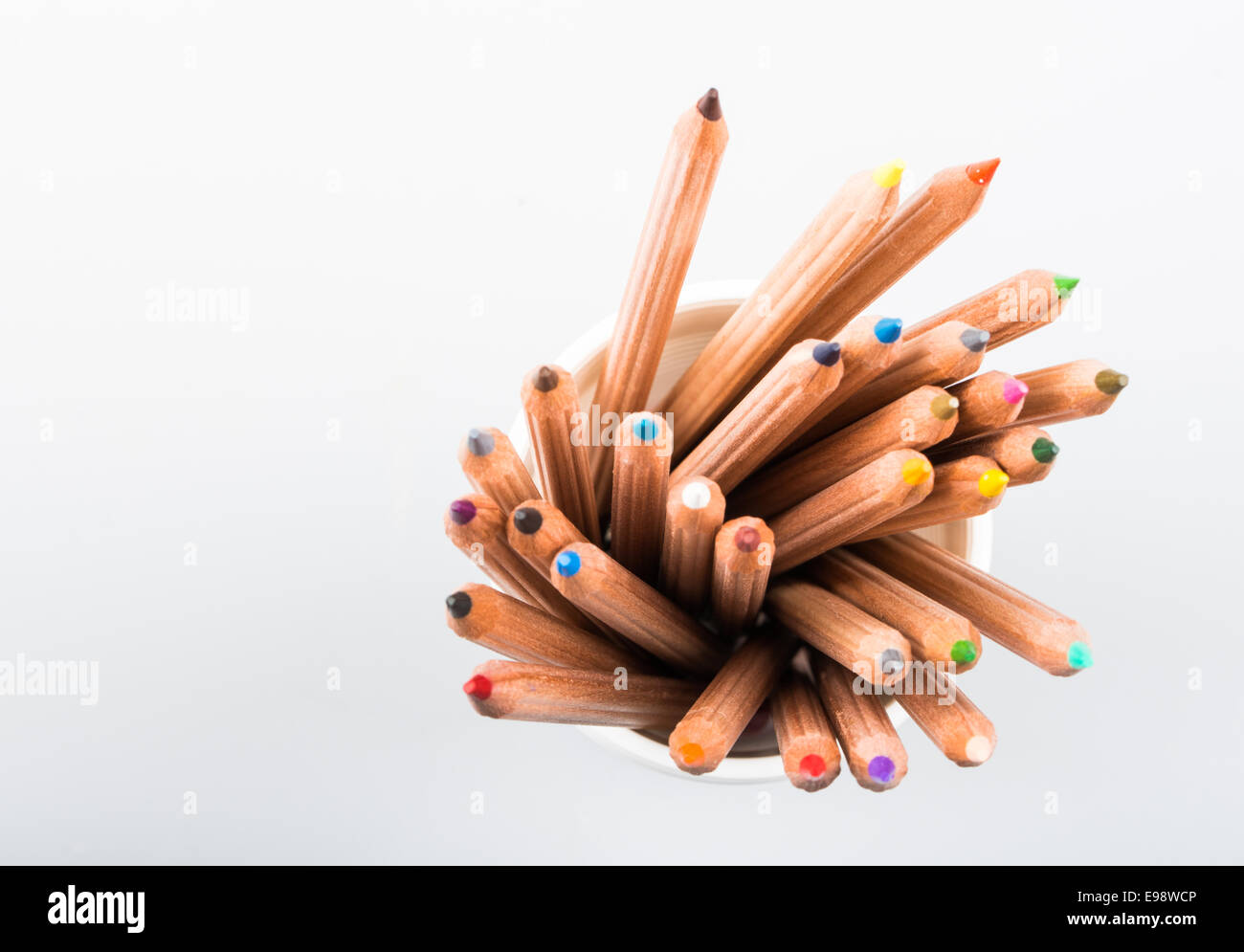 Green crayons hi-res stock photography and images - Alamy