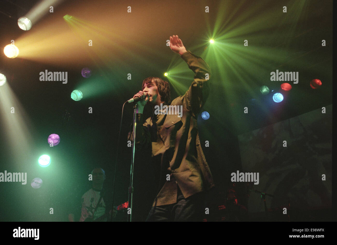 Bobby Gillespie of Primal Scream at Glasgow Barrowlands, in Glasgow ...