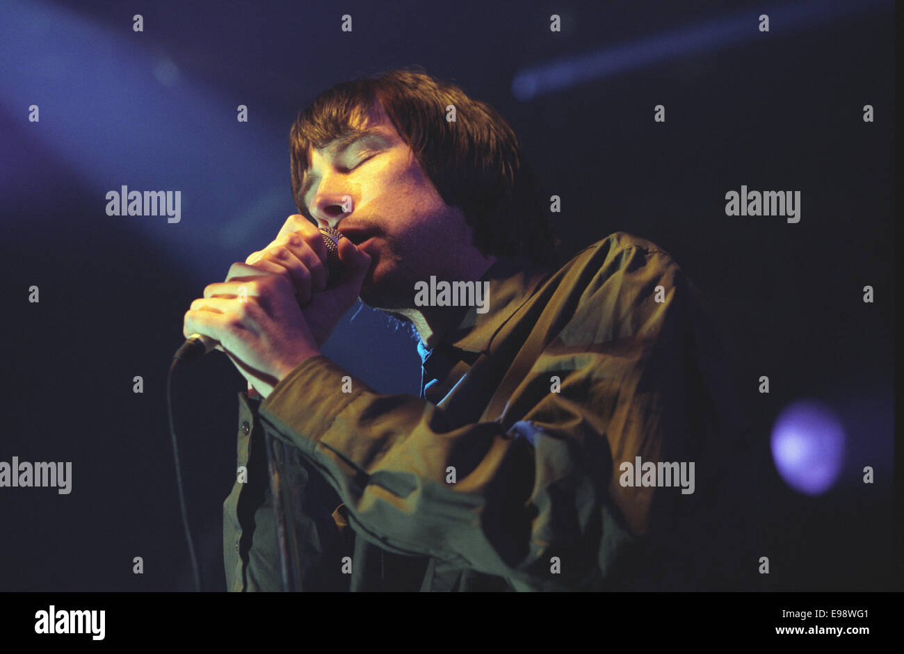 Bobby Gillespie of Primal Scream at Glasgow Barrowlands, in Glasgow ...