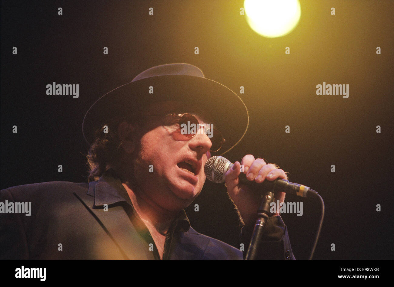 Van Morrison in concert at Glasgow SECC, in Glasgow, Scotland, in June ...
