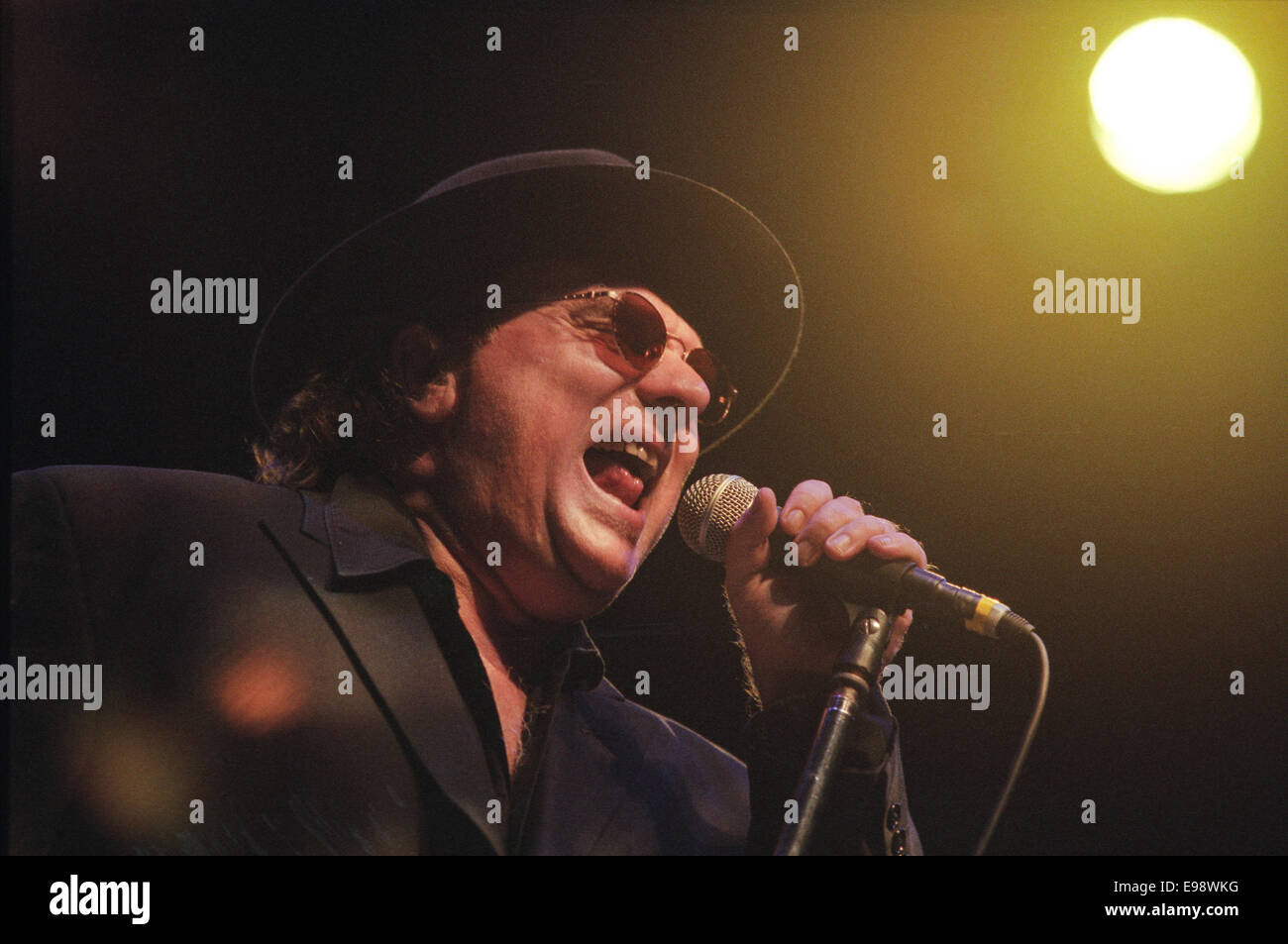 Van Morrison in concert at Glasgow SECC, in Glasgow, Scotland, in June ...