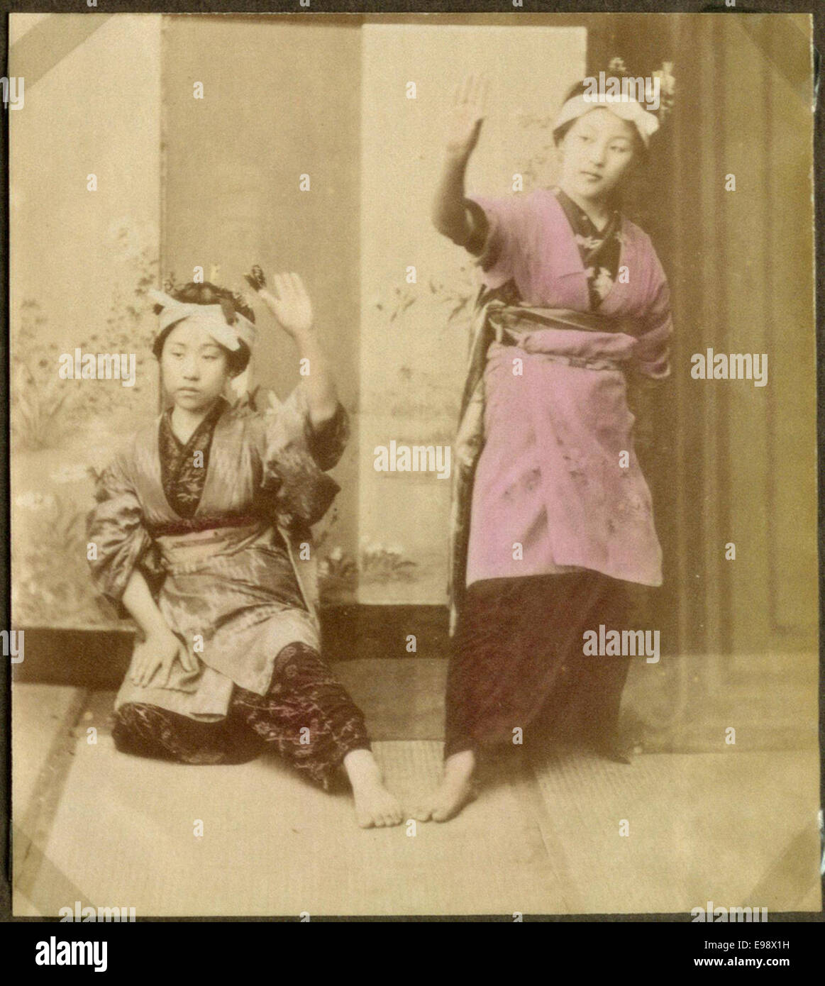 A photograph featuring female dancers from Japan, capturing their ...