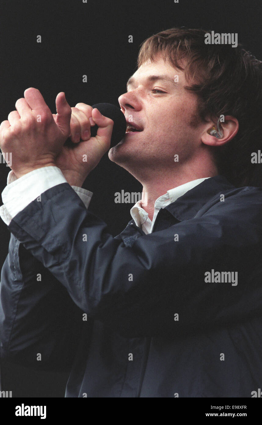 Roddy Woomble and Idlewild at 'T In The Park' music festival, in ...