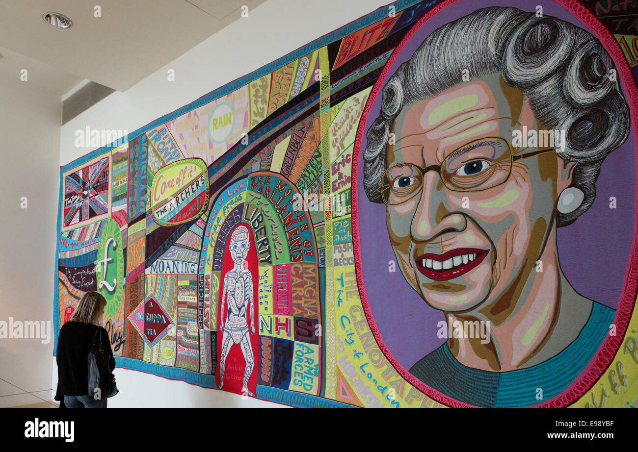 Grayson perry tapestry hi-res stock photography and images - Alamy