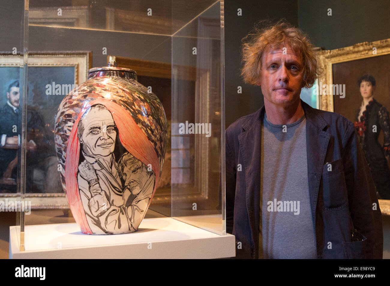 Grayson Perry - Who Are You?, Display at the National Portrait Gallery ...