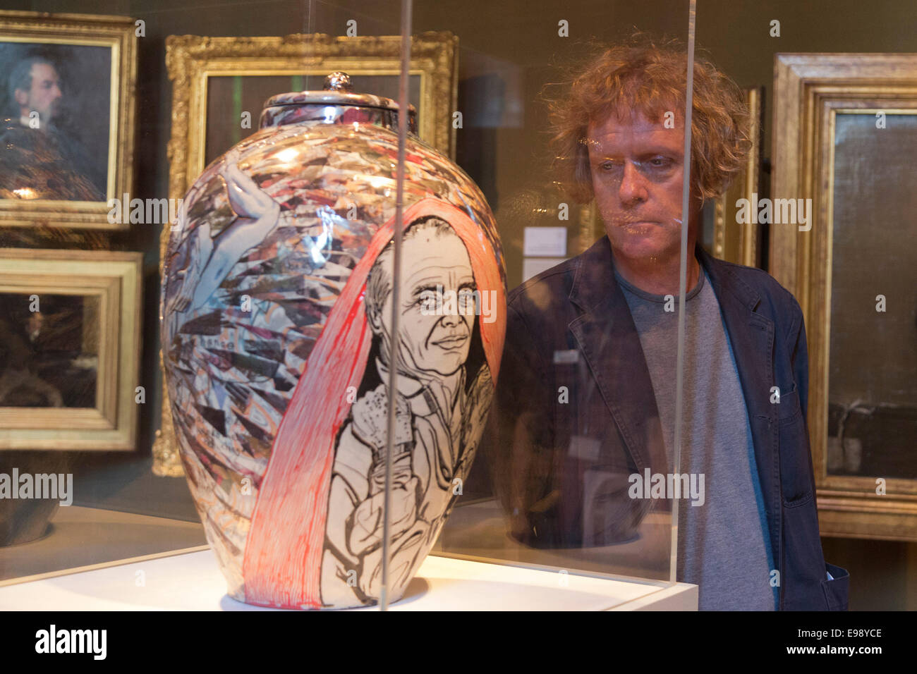 Grayson Perry - Who Are You?, Display at the National Portrait Gallery ...