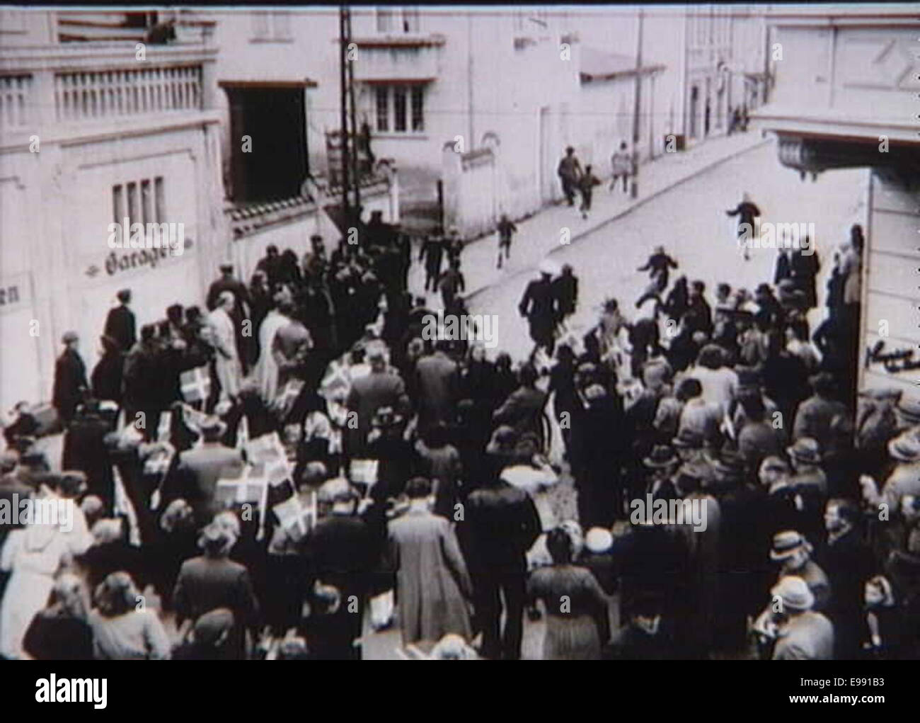 Photograph from May 5th, 1945, capturing a significant moment during ...