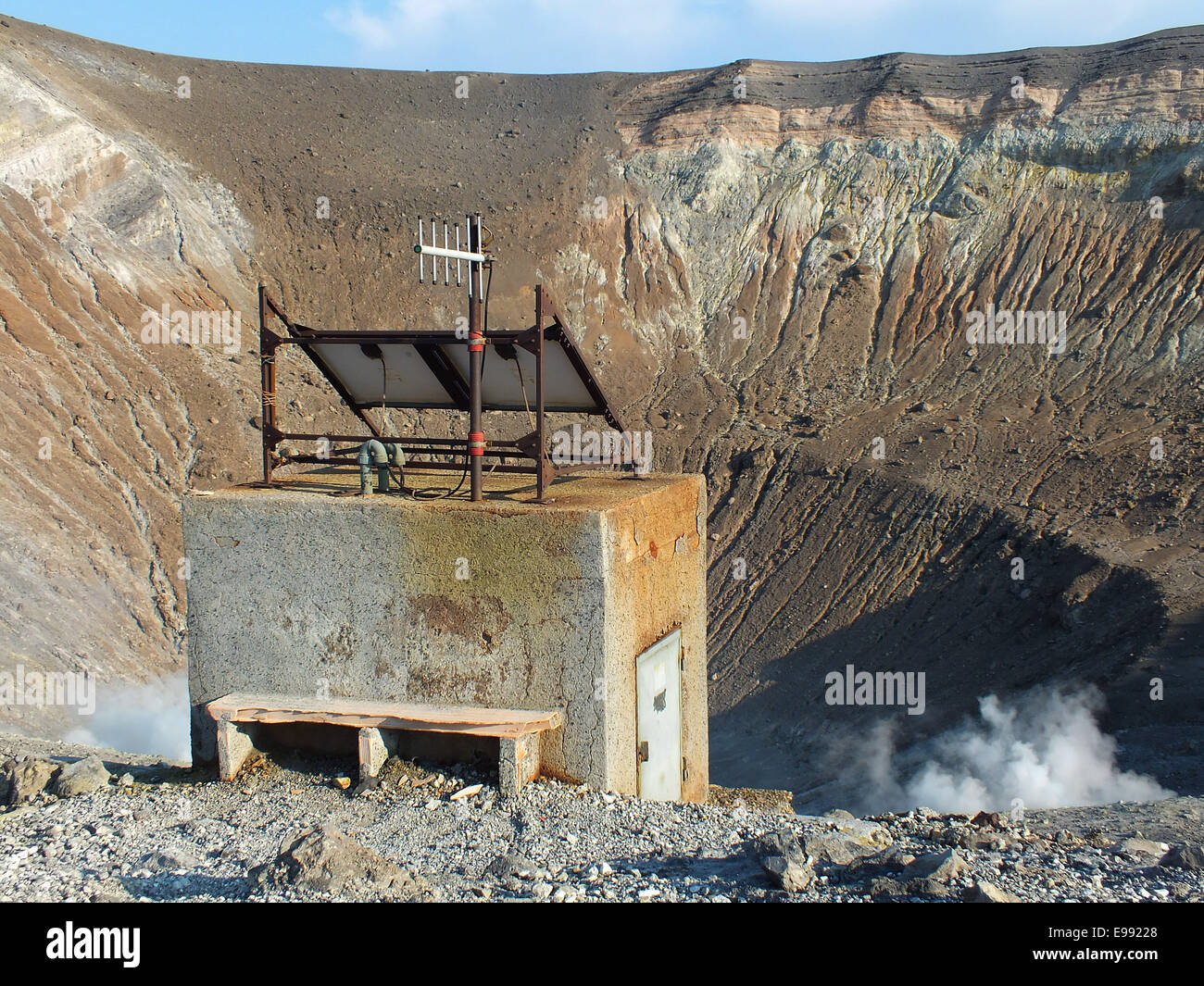 Volcano measuring hi-res stock photography and images - Alamy