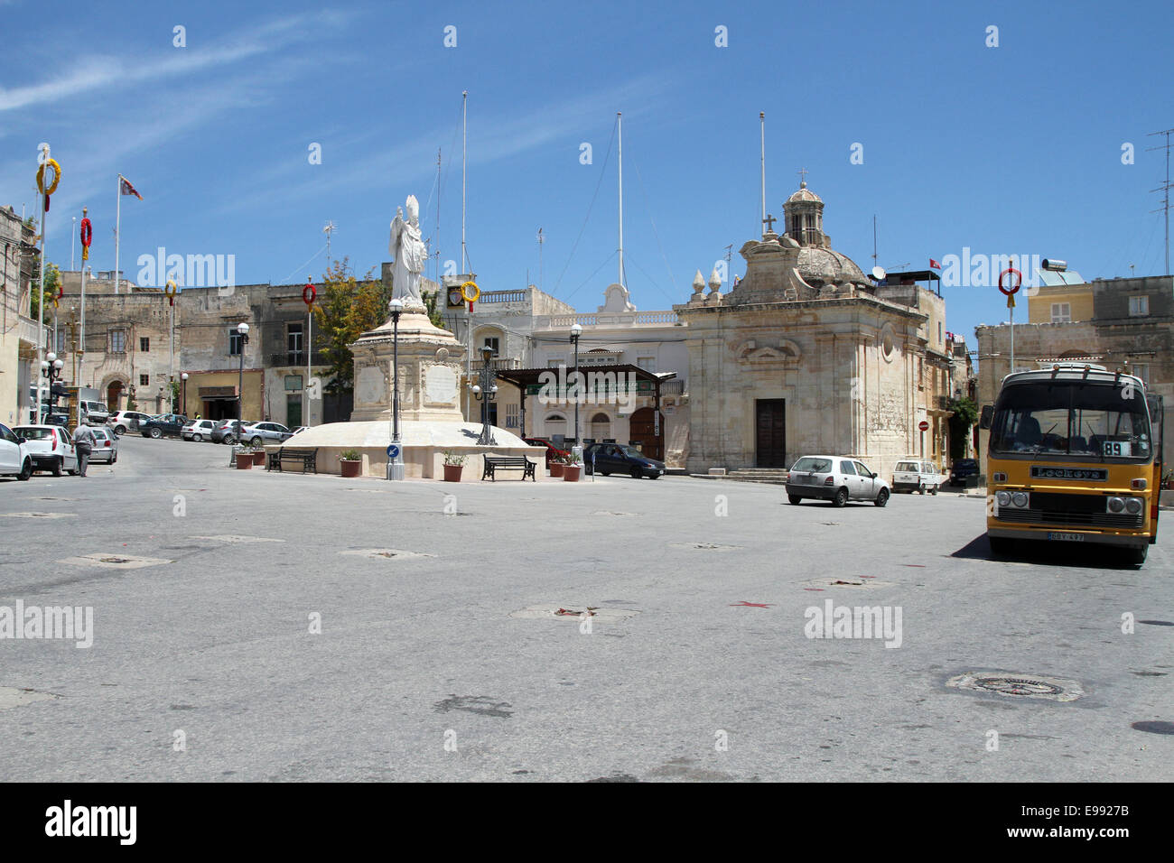 Siggiewi town centre hi-res stock photography and images - Alamy