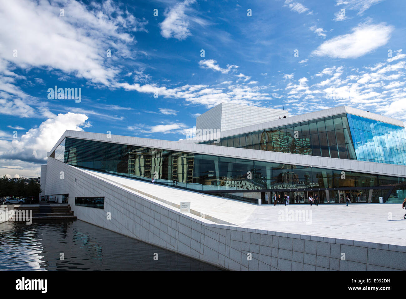 Oslo Opera House. Oslo, Ostlandet. Norway Stock Photo - Alamy