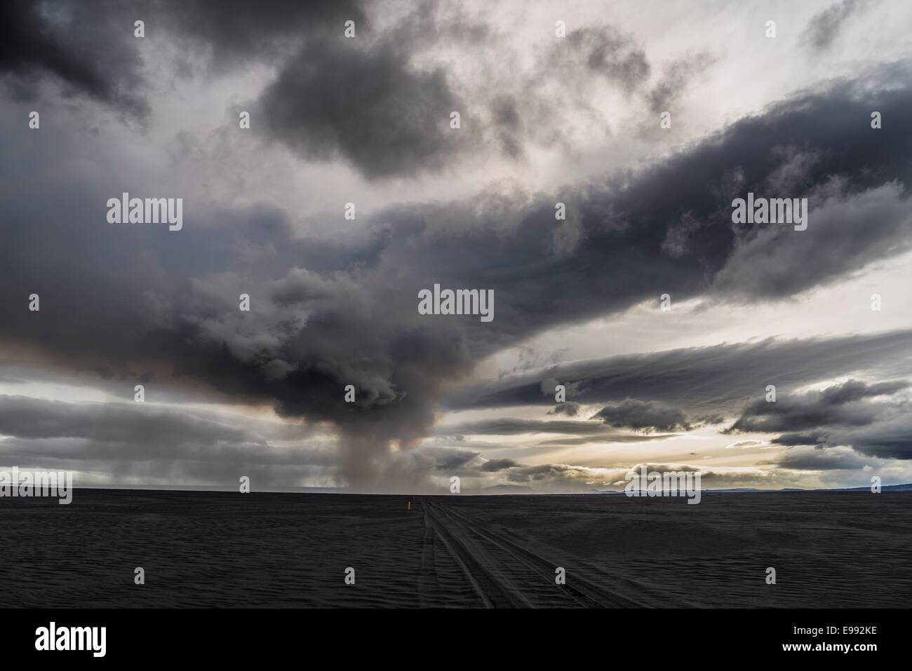 Volcanic Plumes with poisonous gases, Holuhraun Fissure Eruption ...